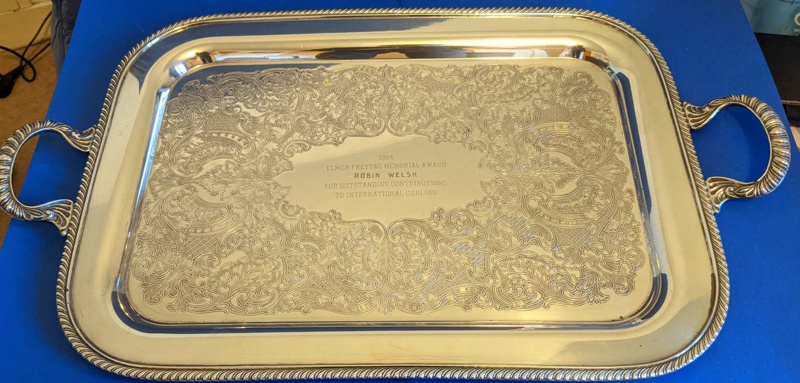 Elmer Freytag Award 1984 To Robin Welsh; PZ304 | eHive