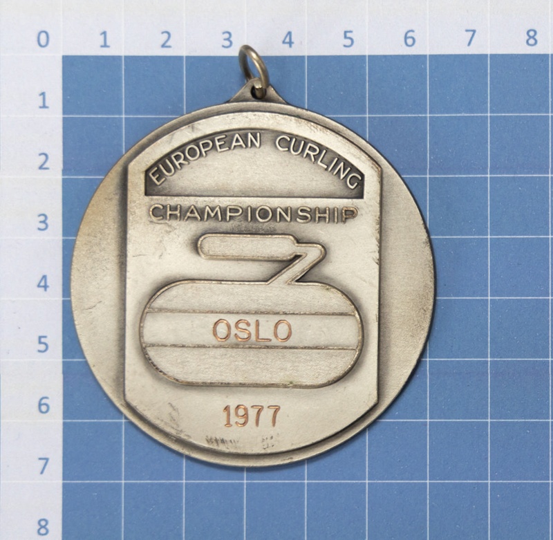 European Curling Championship Medals Oslo 1977; ME414 | eHive