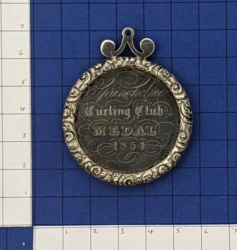 Springholme Curling Club Medal; ME292 | eHive