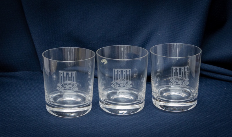 Set of 3 Lanarkshire Ice Rink Whisky Glasses; MC020 | eHive