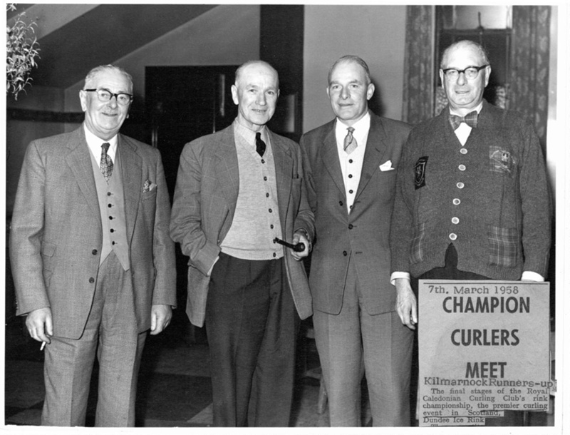 Kilmarnock CC - Rink Championship Runners-up 7 Mar 1958. ; PH061 | eHive