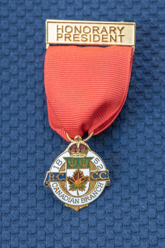 Honorary President's Medal - RCCC Canadian Branch 1852; ME429 | eHive