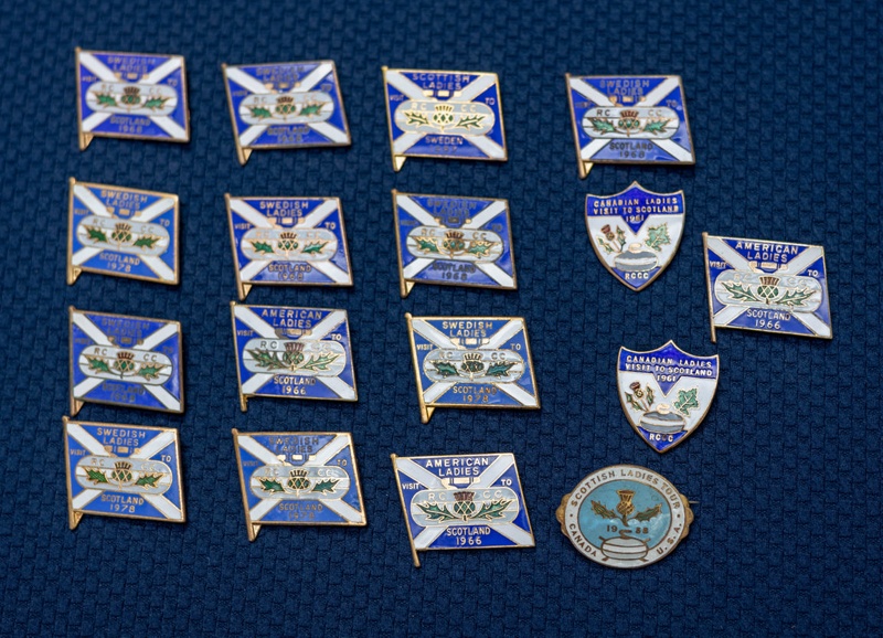 Collection of Ladies Tours Badges; MC375 | eHive