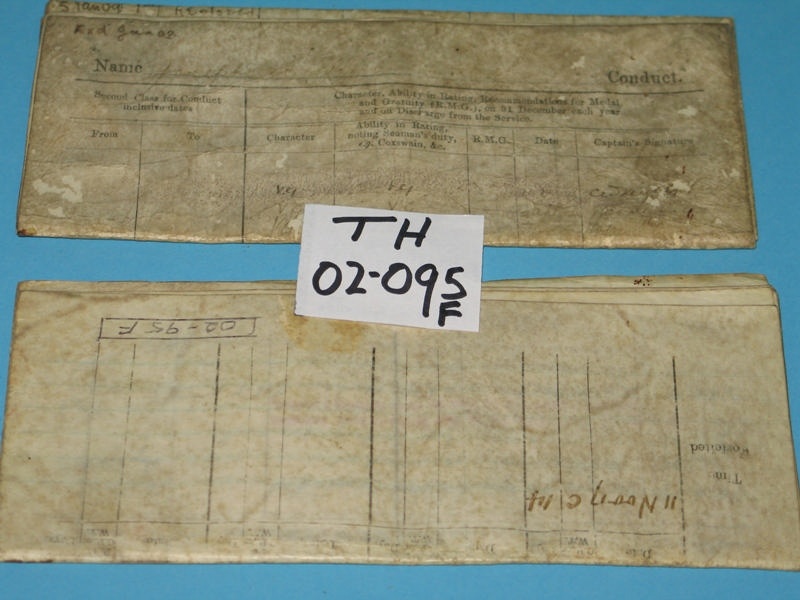 Navy Memorabilia (World War I) Documents; TH2002.95.6 | eHive