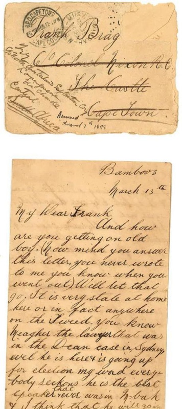 Letter; Louis Rowland; 13 Mar 1898; MUS2014.2.11 | eHive