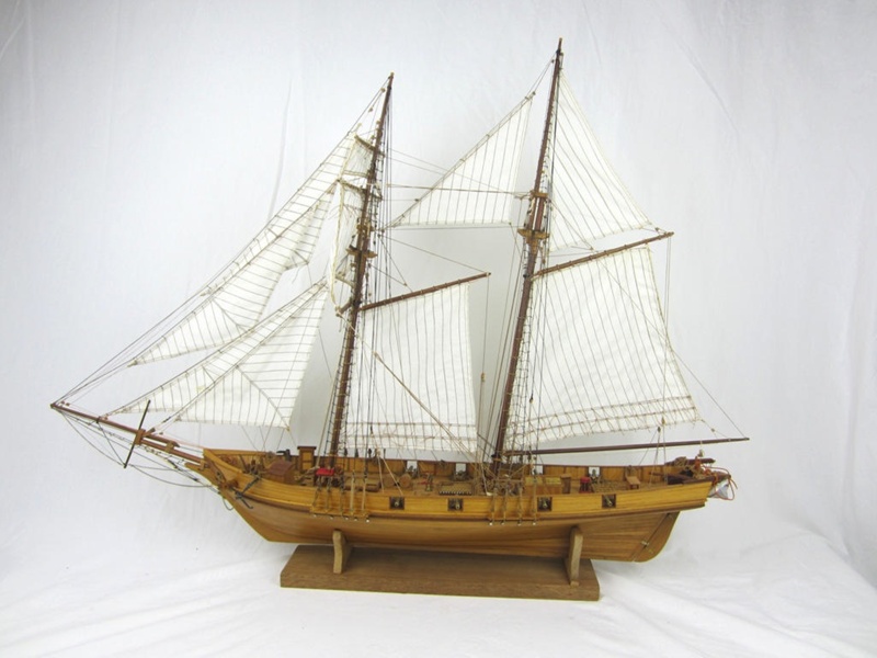 Ship model (Americian armed schooner); TH2004.216 | eHive