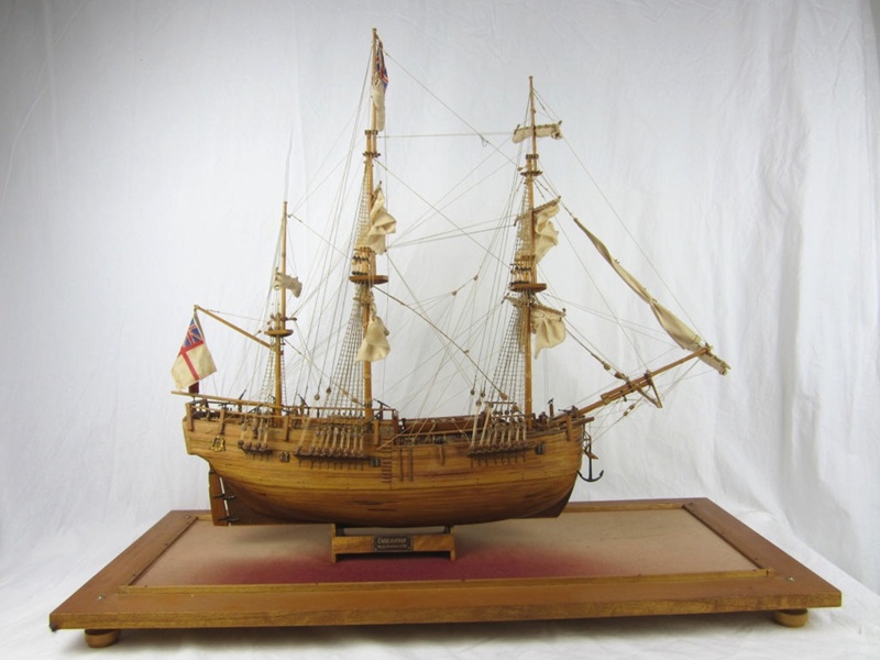 Ship Model "H.M.Bark Endeavour"; TH2004.42 | eHive
