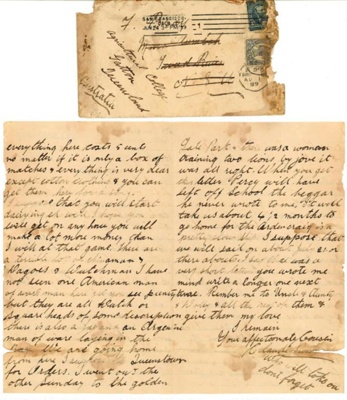 Letter; Louis Rowland; 18 Jun 1899; MUS2014.2.37 | eHive