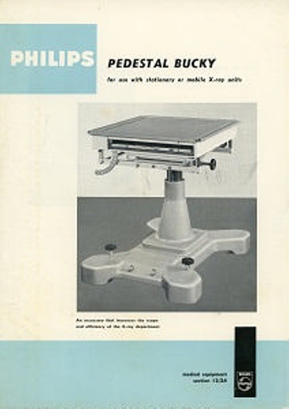 Philips Pedestal Bucky; Philips; 1960; H8717/17 | eHive
