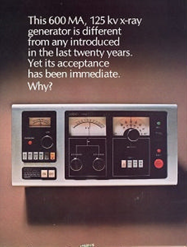 AMRAD 600MA 125kv X-Ray Generator; American Radiologic Systems, Inc ...