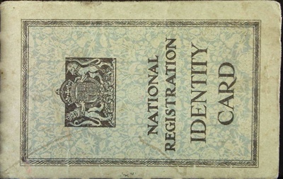National Registration ID Card, Matthews; c.1943; C2013/2 | eHive