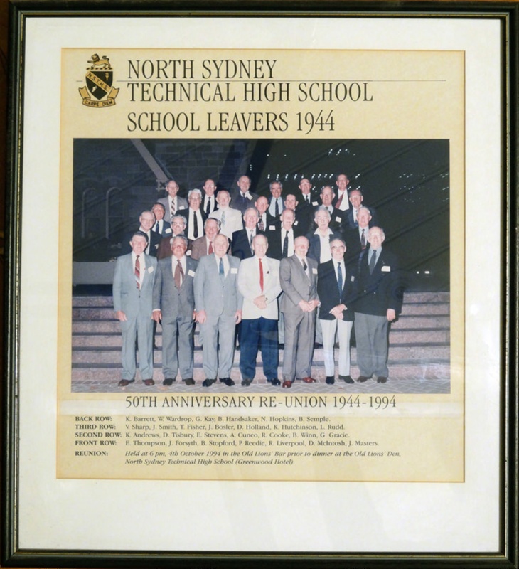 North Sydney Technical High School School Leavers - 1944; 001-0002 | eHive
