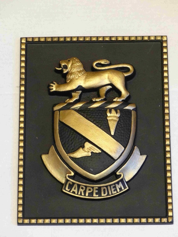School crest, large, ?metal. North Sydney Technical High School ...