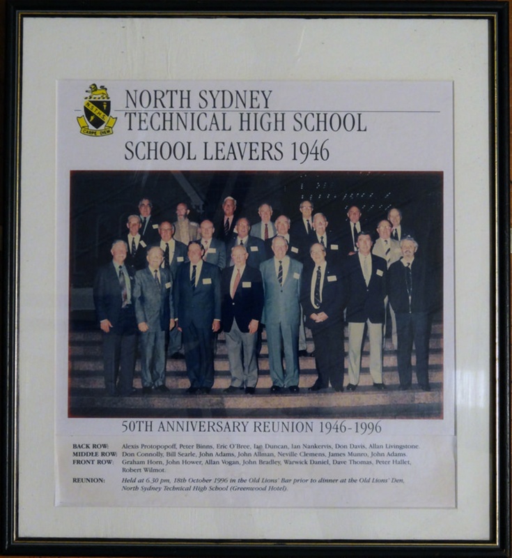 North Sydney Technical High School School Leavers - 1946; 001-0004 | eHive