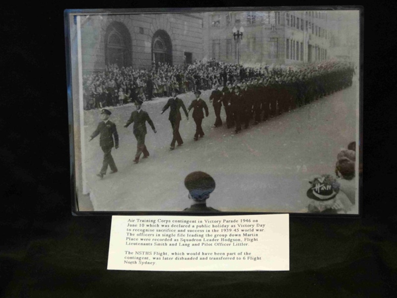 Air Training Corps: combined contingent at Victory Parade, 10 June 1946 ...
