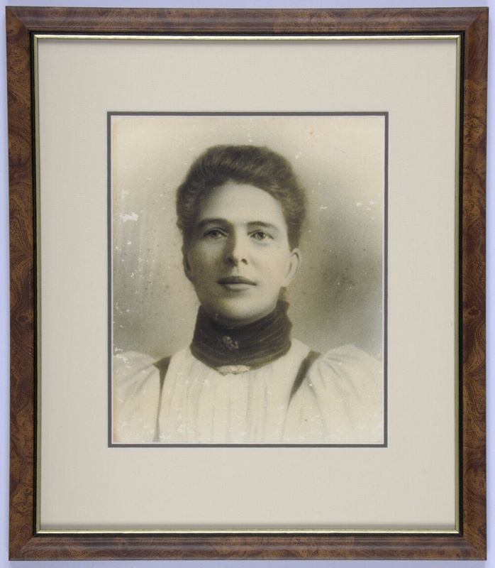 Framed Portrait of Caroline Matilda Terras, nee Harrison; 3127 | eHive