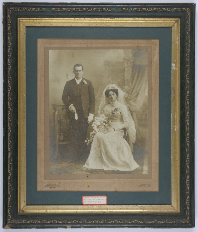 Framed Portrait of Jesse Thomas Bird and Elizabeth Bird, nee Smith ...