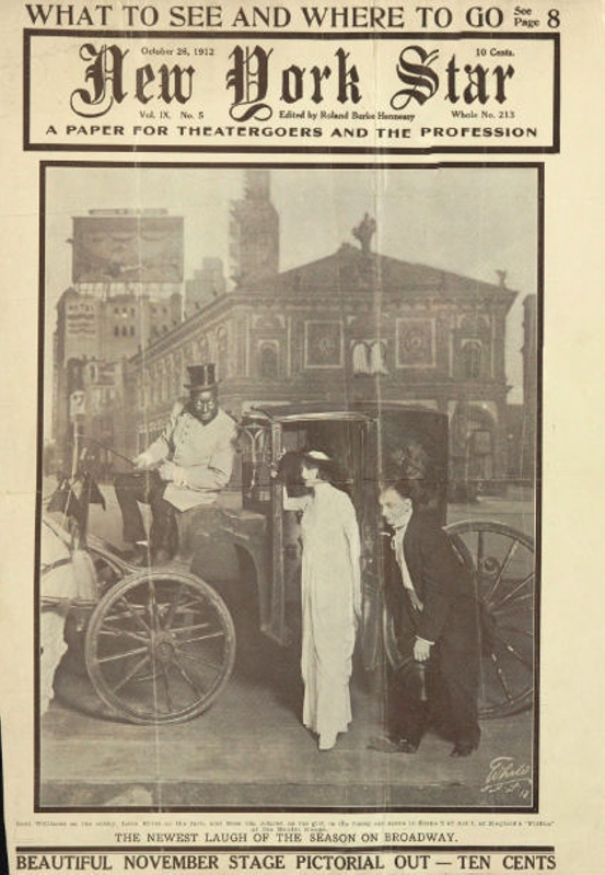 New York Star: What to See and Where to Go; New York Star; 10/26/1912 ...