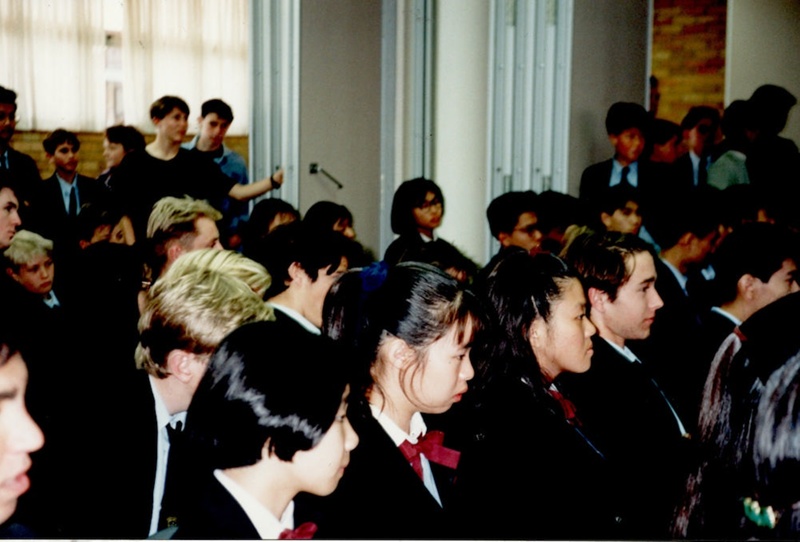 Photographs 1991- Japanese Students visit MCNS.; 1991; 115.818 | eHive