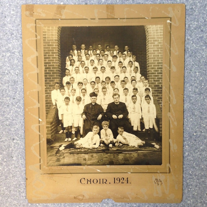 Marist Brothers School Mosman Photographs 1924- Choir 1924; Melba ...