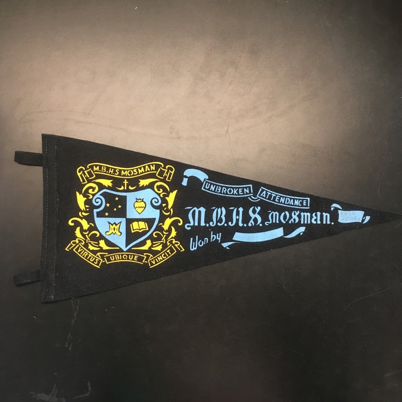 Marist Brothers High School Mosman- Pennant Flag– Unbroken Attendance ...