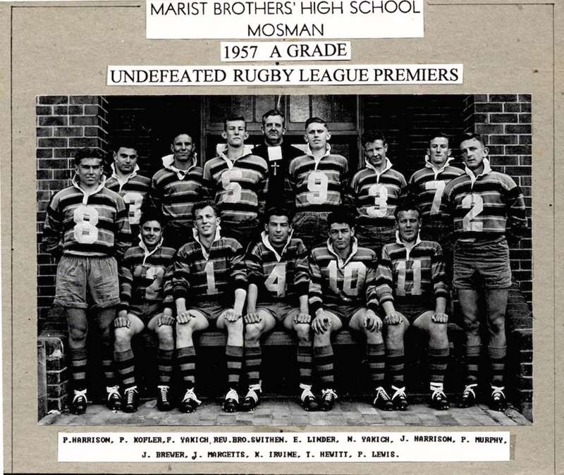 Marist Brothers School Mosman Photographs 1957- A Grade Undefeated ...