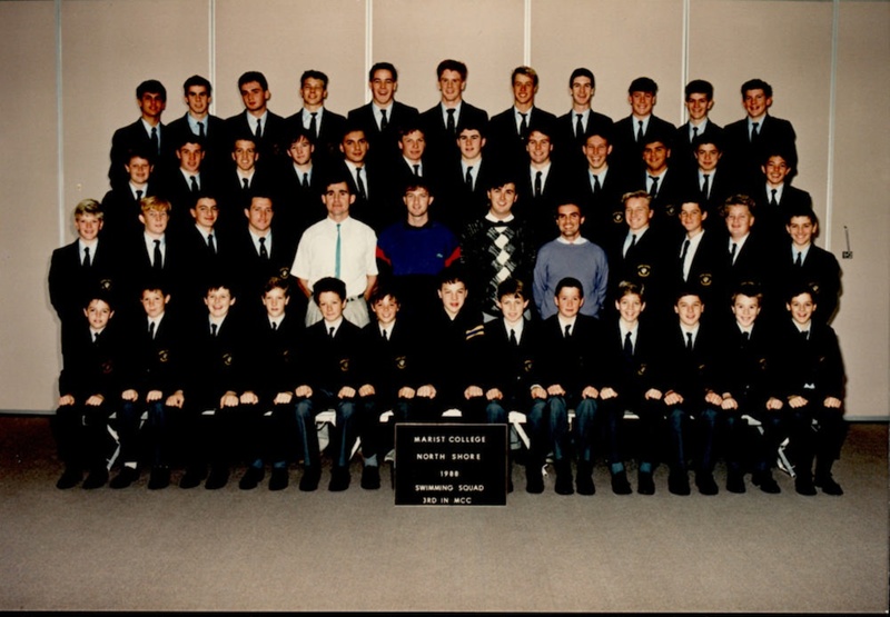 Photographs 1988- Swimming Squad 3rd in MCC; 1988; 112.76 | eHive