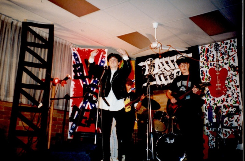 Photographs 1991- Rock band performance; 1991; 115.696 | eHive
