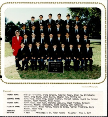 Photographs 1991- 7 Red; Class School Photography; 1991; 115.67 | eHive