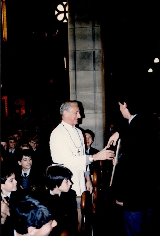 Photographs 1986- Presentation to Brother Peter for 20 years service to ...