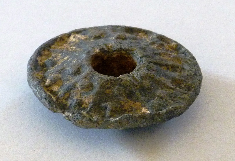 Anglo Saxon Spindle Whorl- Found by Caistor Metal Detector group | eHive