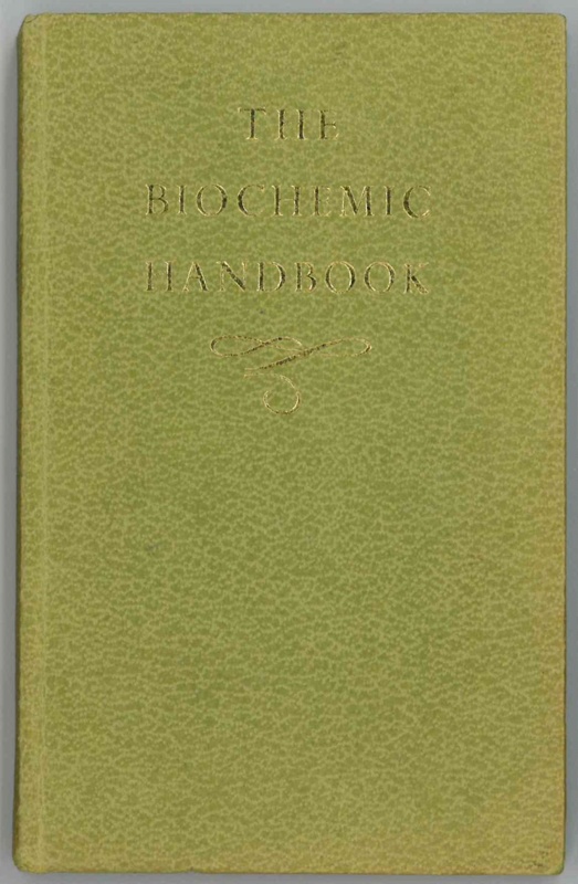 Book: The Biochemic Handbook; 1961; AR#9773 | eHive