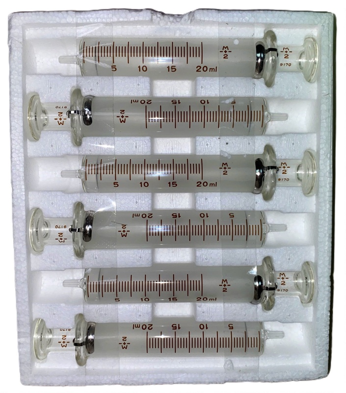Instrument: Set of Identical Glass Syringes ; AR#16793 | eHive