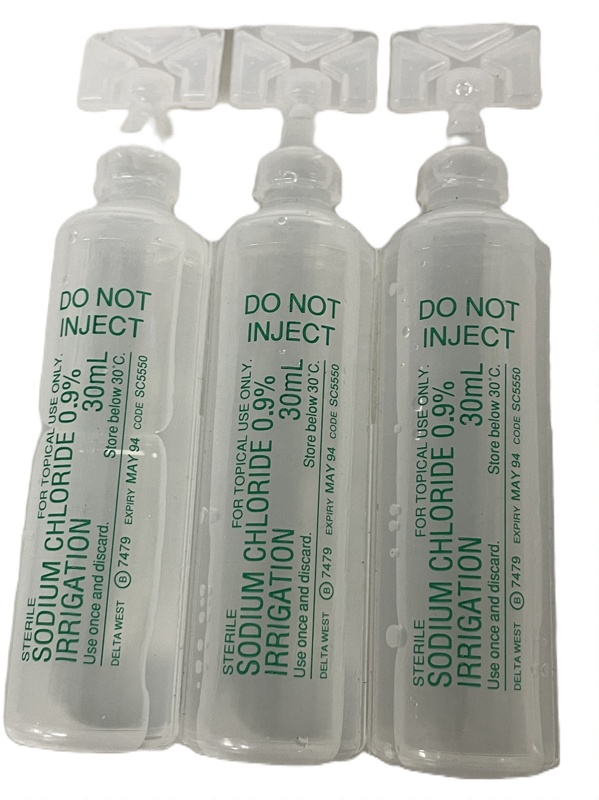 Pharmacy: Sodium Chloride 0.9%; 1994; AR#17910 | eHive