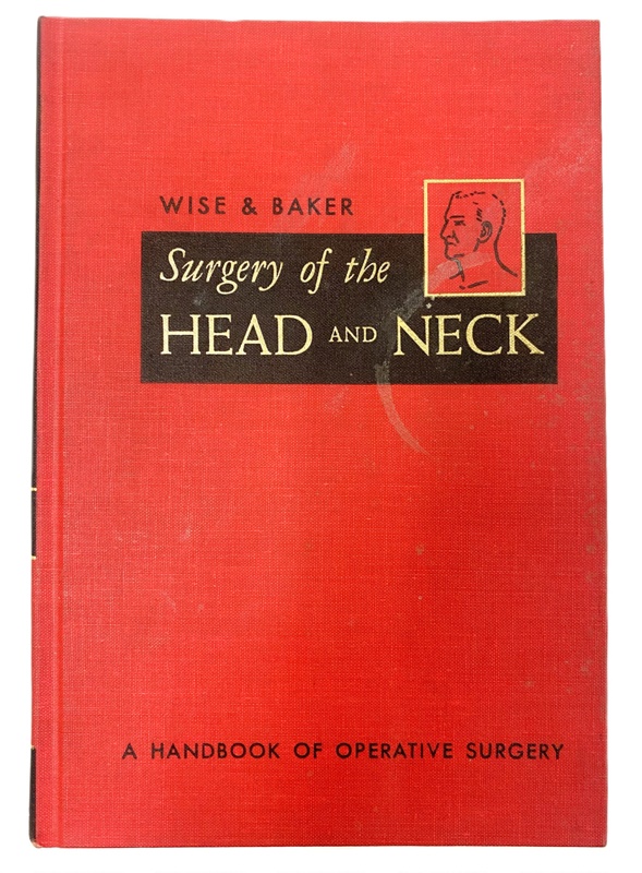 Book: Surgery of the Head and Neck; 1968; AR#15714 | eHive