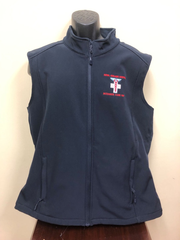 Uniform: Vest - Royal Adelaide Hospital Intensive Care Unit; JB's Wear ...