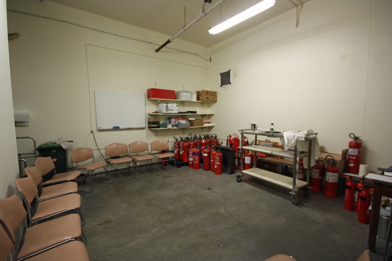 Interior: Fire Safety Training Room; 2012; AR#6679 | eHive