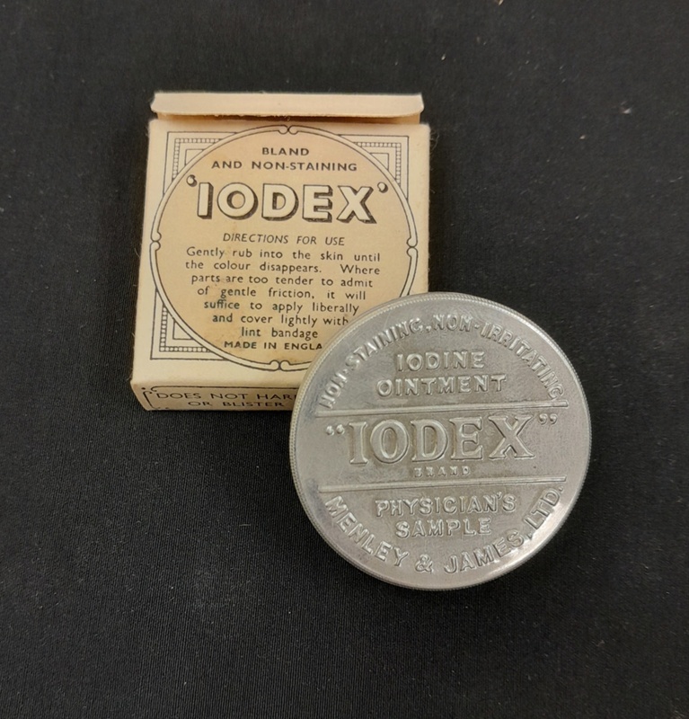 Chemicals: 'Iodex' Iodine Ointment; Menley & James Ltd; 20th Century ...