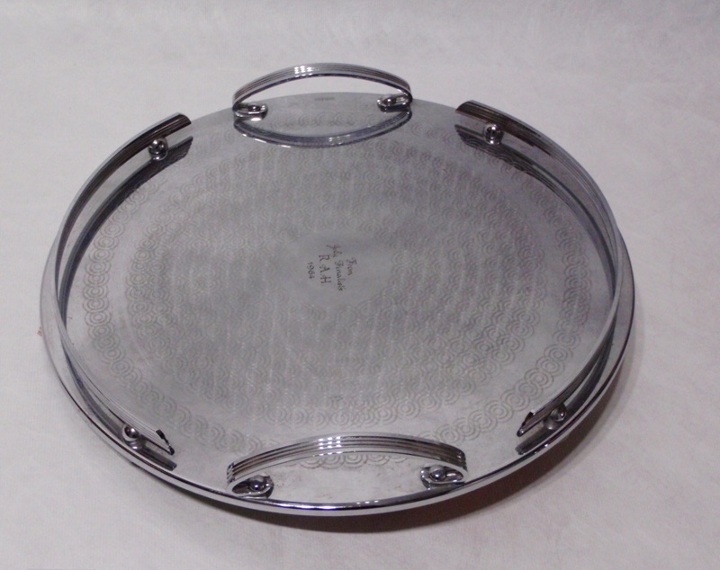 Equipment: Domestic Serving Tray; 1964; AR#1498 | eHive