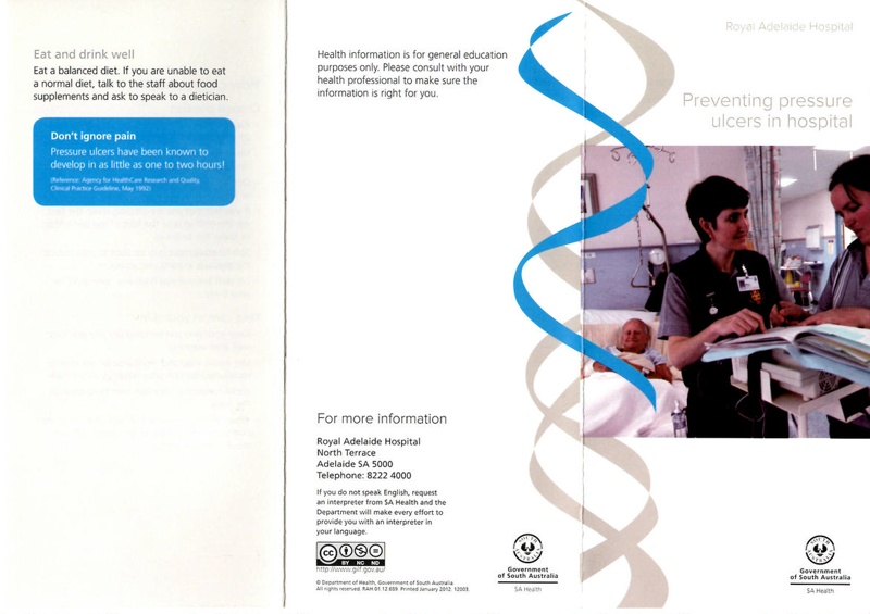 Document: Preventing Pressure Ulcers Brochure; January 2012; AR#2683 ...