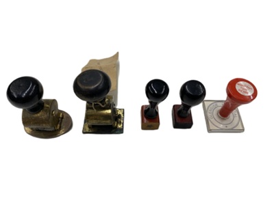 Instruments: Set of Stamping Tools ; Various - Ca 1945 - Ca 1980; AR ...