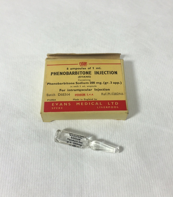 Chemical Phenobarbitone Injection Ca 1950s Ar 4881 Ehive