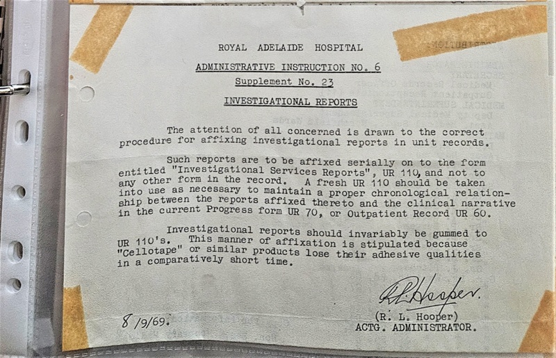 Document: Hospital Administration Manual; 1966-1976; AR#688 | eHive