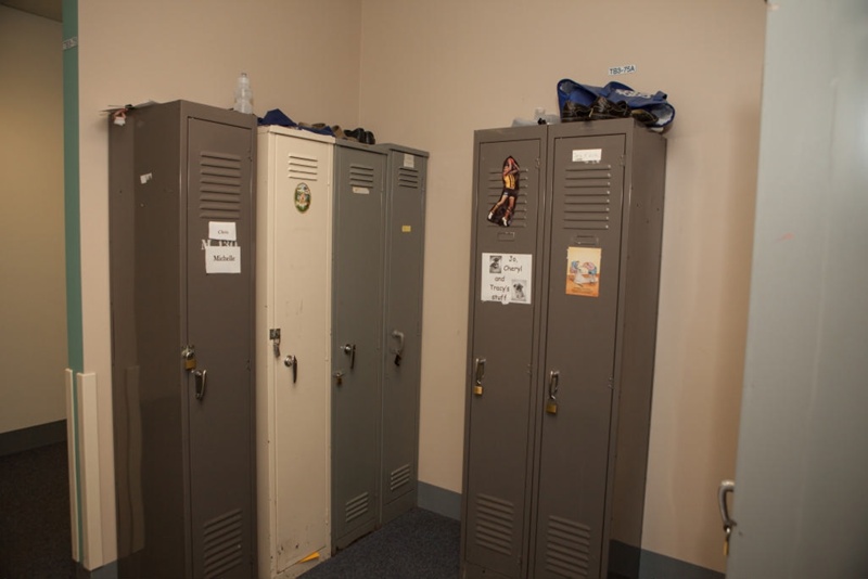 Interiors: Nurses Locker Room; 2012; AR#7709 | eHive