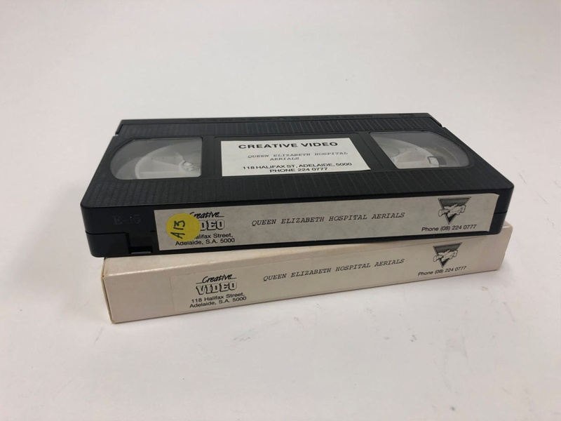 Multimedia: VHS Tape of Queen Elizabeth Hospital Aerial Footage; AR ...