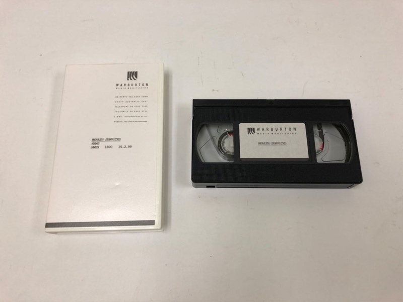Multimedia: VHS Tape with News Report on Health Services; 15/02/1999 ...