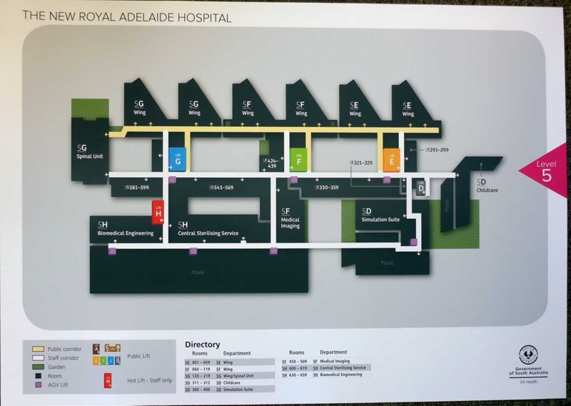 Maps: Floor plans RAH; Ca 2017; AR#7320 | eHive