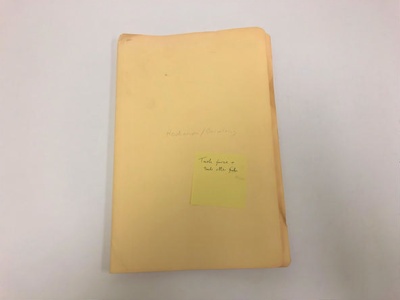 Document: Radiation Oncology Task Force and Sub-Committee File; 1991 ...