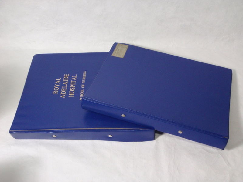 Book: Royal Adelaide Hospital School of Nursing Folders; 1977; AR#139 ...