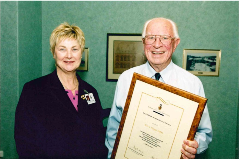 Photographs: Retirement of Ron Hooper (Hospital Administrator) from the ...